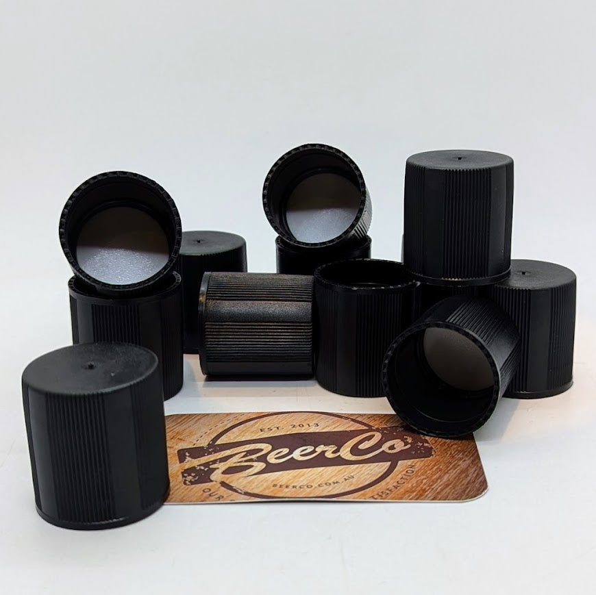 30mm X 35mm Threaded Plastic Screw Cap with Induction Wad | BeerCo.com.au