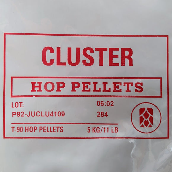 Cluster US Hops | High Myrcene | Clean Bitterness | Blackcurrant Aroma ...