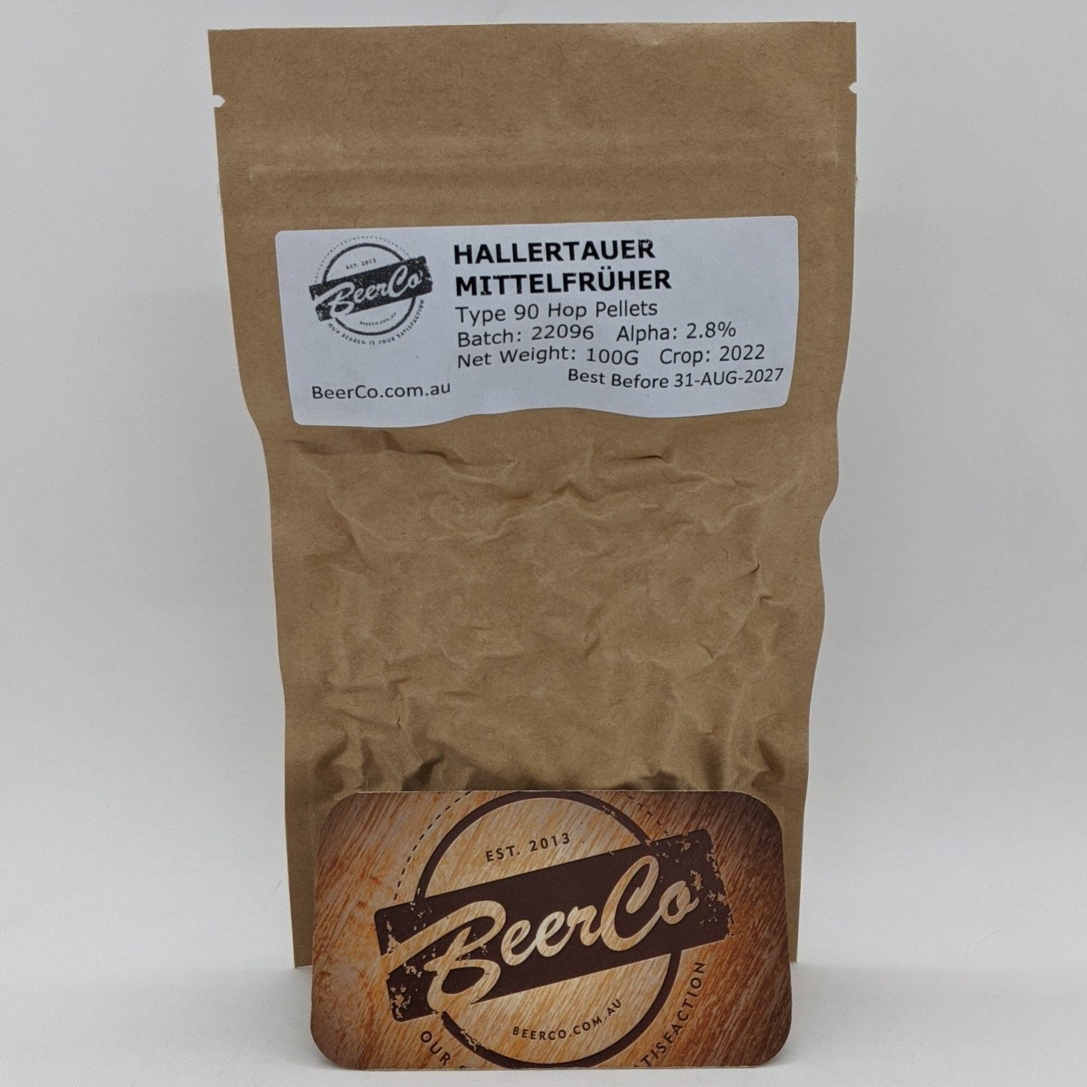 Hallertauer Mittelfrüher GR Hops | Lager | Harmonic Bitterness | BeerCo ...