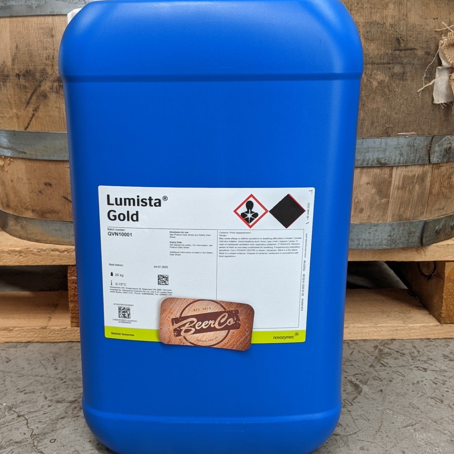 Novozymes | Lumista® Gold | Prolyl Oligopeptidase | Liquid | BeerCo ...