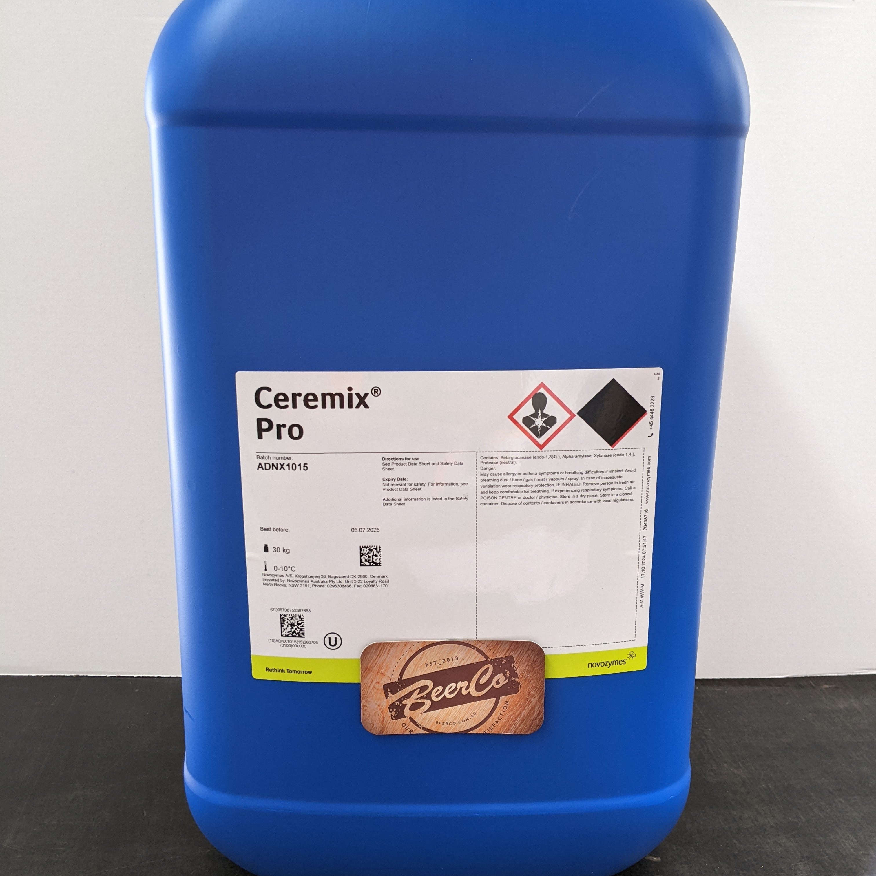 Novozymes | Ceremix® Pro | Multi-enzyme Blend | Liquid | BeerCo.com.au