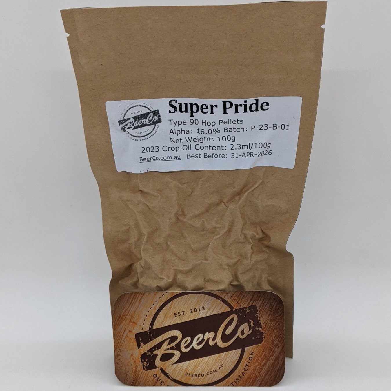 Super Pride - AU Hops - BeerCo - High Alpha Acid - Bittering - Resin ...