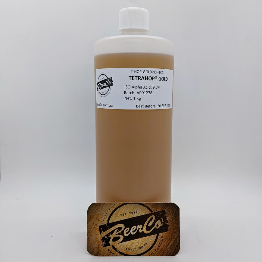 Tetrahop® Gold Iso-alpha-acid 9% | Foam | Light Stability | BeerCo.com.au
