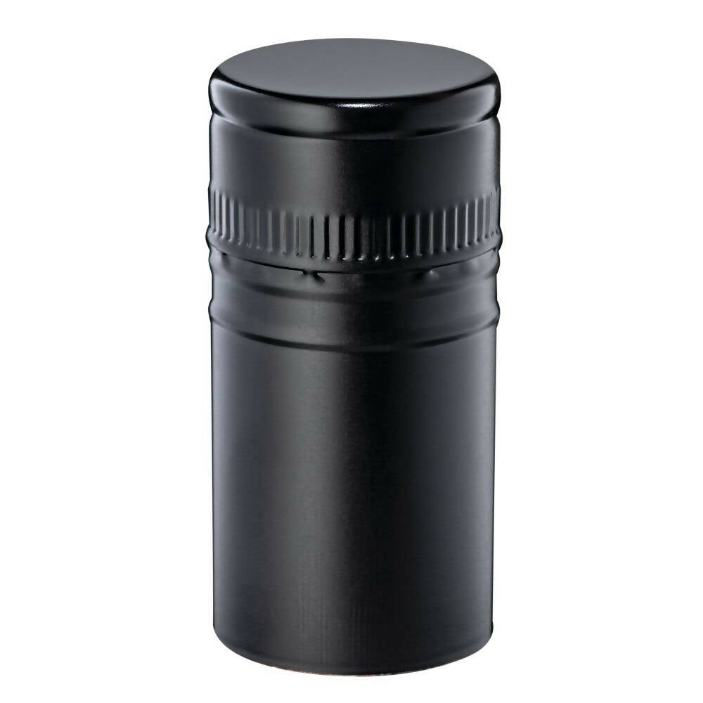 30mm x 60mm BVS Matt Black Stelvin Closure | Carton | 1400 | BeerCo.com.au