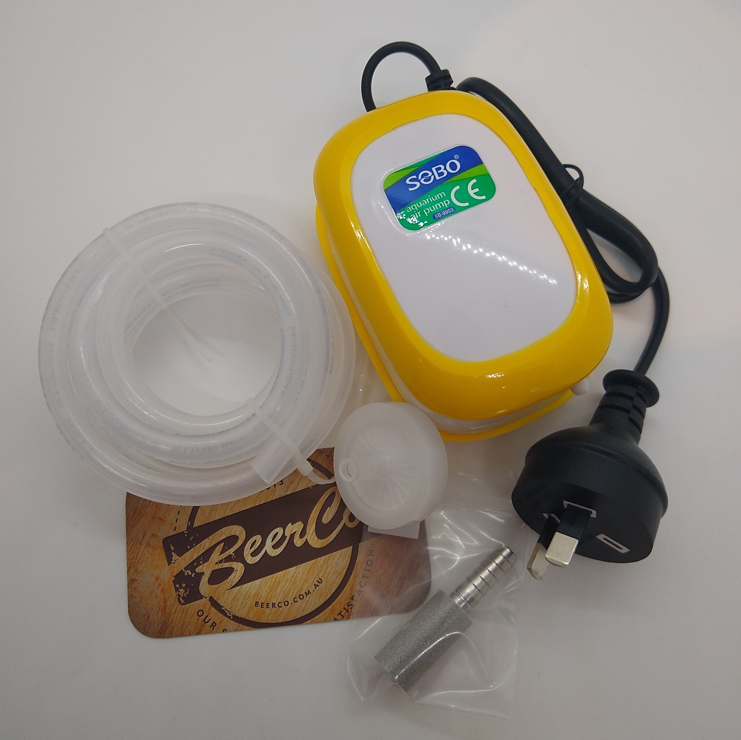 GEN2 Wort Aerator - Air Pump Kit - Sintered Stainless Stone - Filter ...