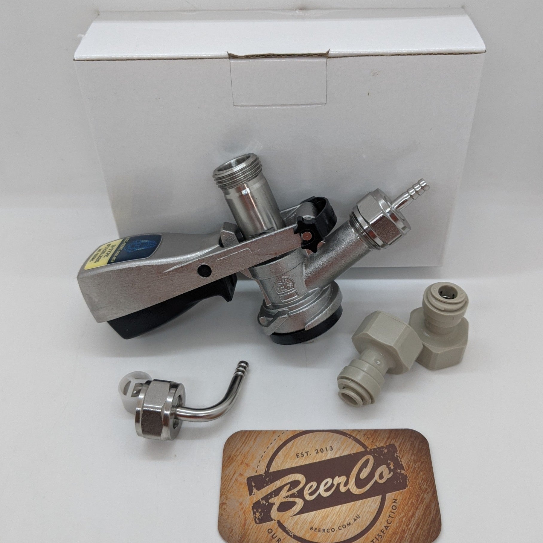 Keg Coupler D-Type Keg Coupler (Stainless Steel) | American Sanke ...