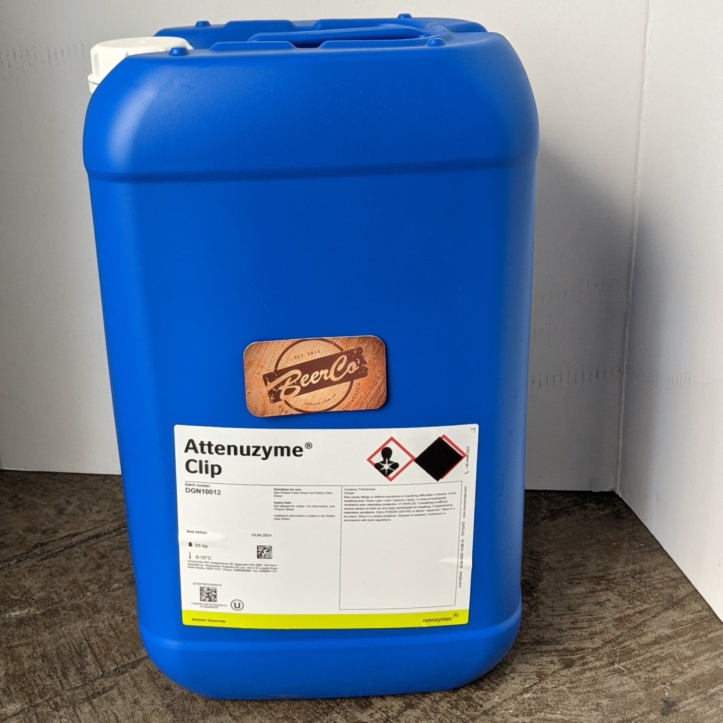 Novozymes | Attenuzyme® Clip | Pullulanase | Liquid | BeerCo.com.au